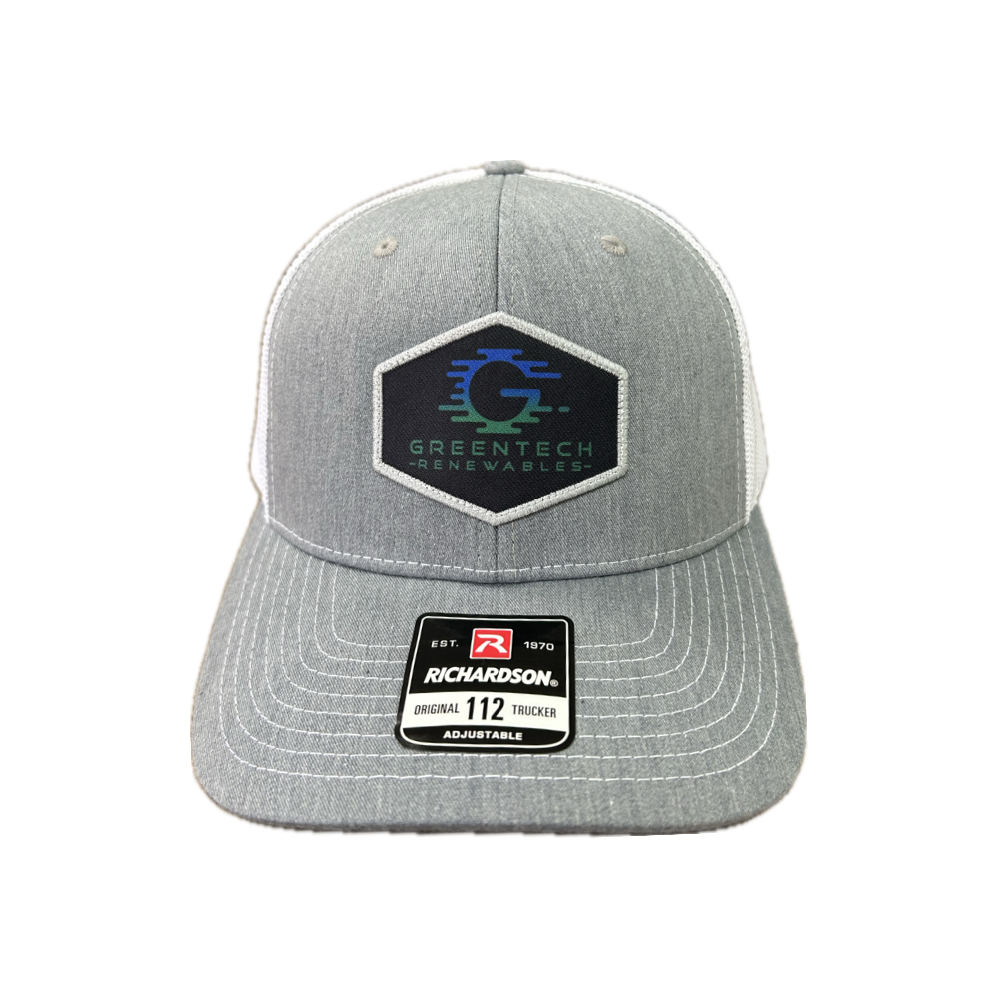 Richardson 112 Trucker - Heather Grey/White – Greentech Renewables